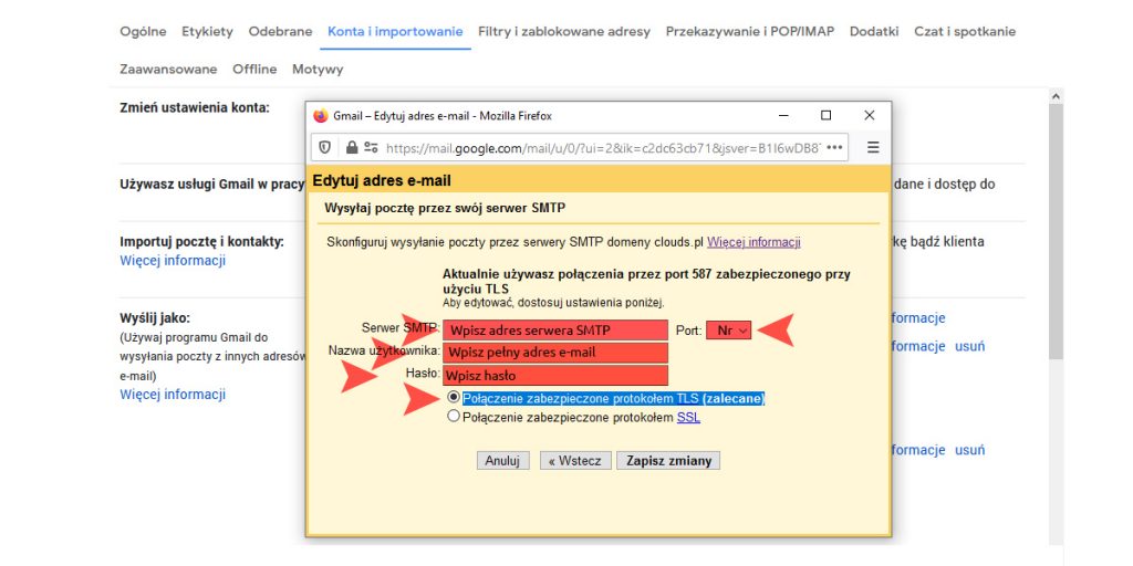 Tls Negotiation Failed The Certificate Doesnt Match The Host Błąd Wysyłania Poczty W Gmail